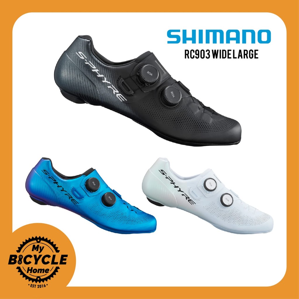Shimano RC903 S-Phyre SH-RC903E Wide Large Road Shoes WARRANTY BY BIKE ...