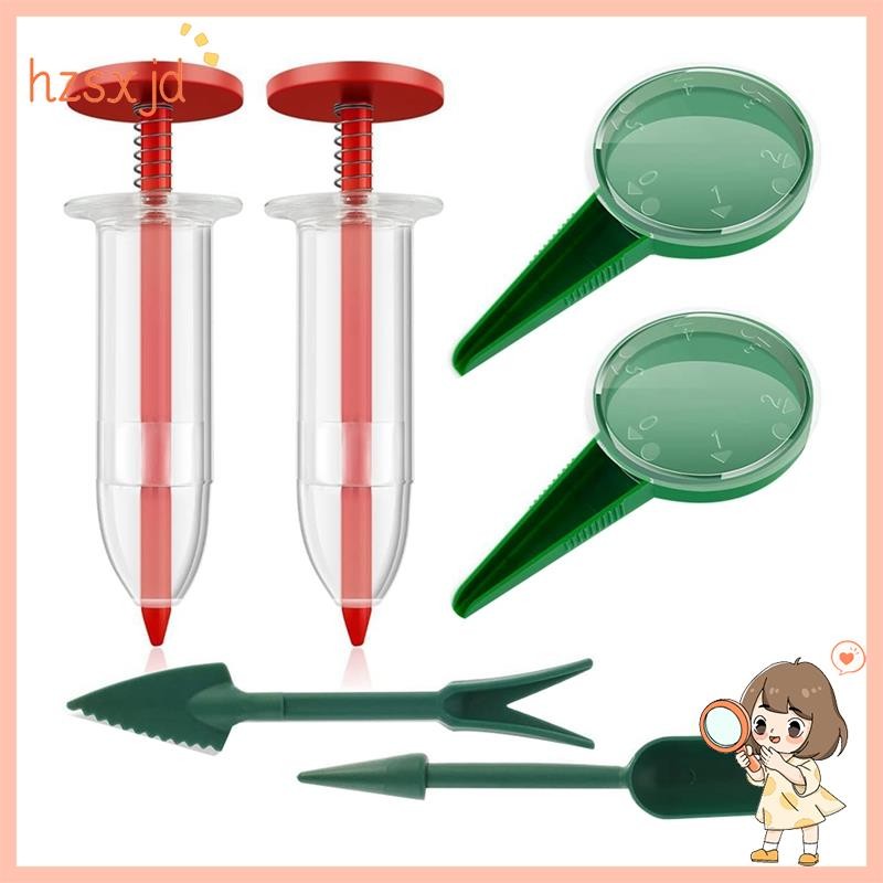 6Pcs Mini Sowing Seed Dispenser, Seed Planter Tool,Handheld Seed ...