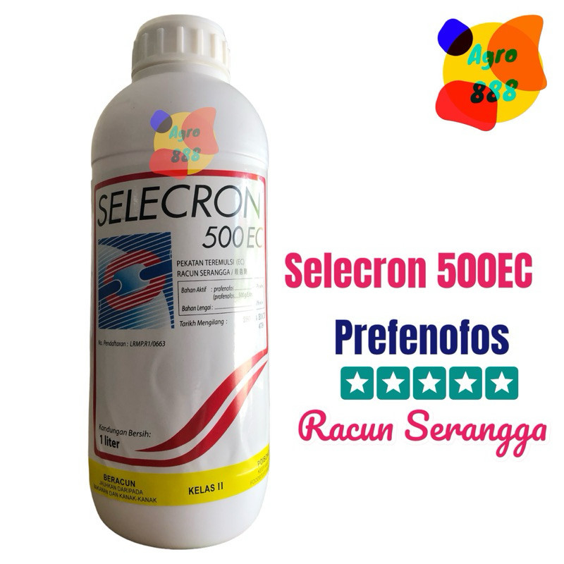 1L Syngenta Selecron 500EC Prefenofos/Racun serangga | Shopee Malaysia