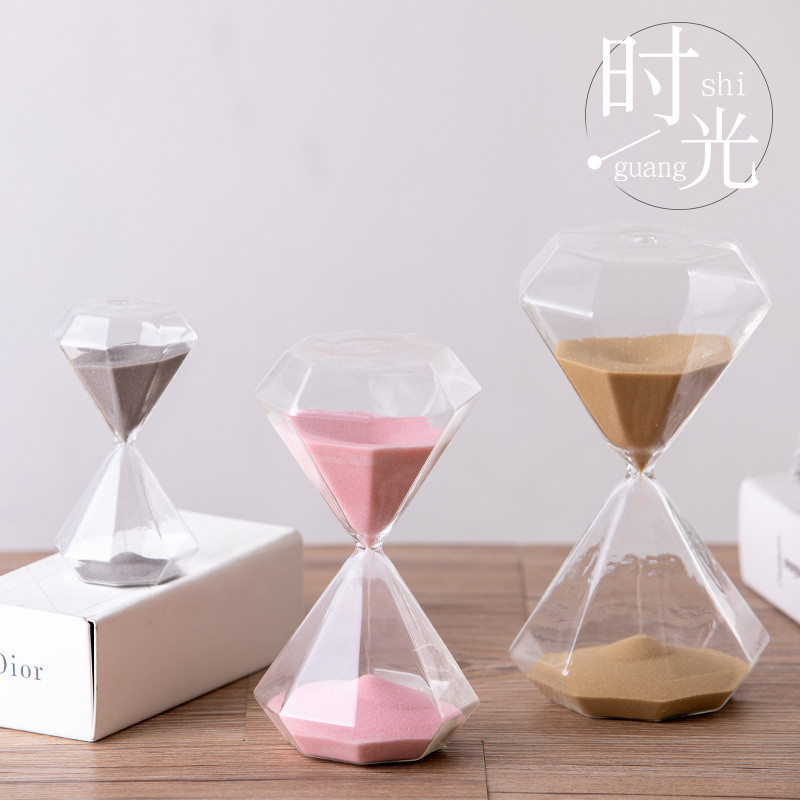 Hourglass timer Diamond Hourglass timer 30/15/5 Minutes timer Children ...