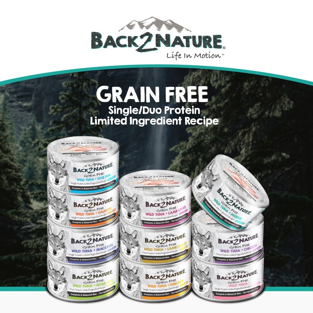 Back 2 Nature Grain Free Dog Canned Food 95g | Shopee Malaysia
