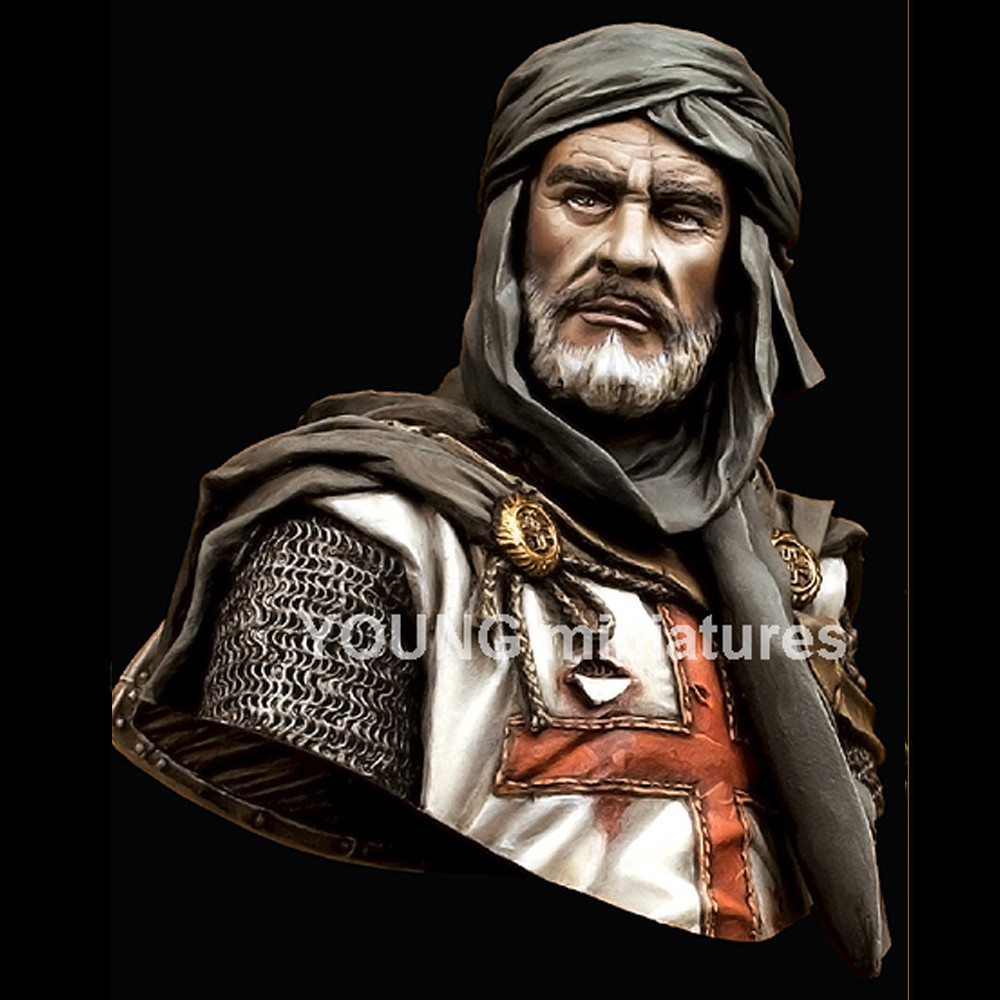 1/10 TEMPLAR KNIGHT IN JERUSALEM, Resin Model figure Bust, GK ...