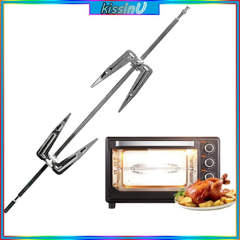 kiss Stainless Steel Rotisserie Forks Chicken Roaster Fork Horizonal ...