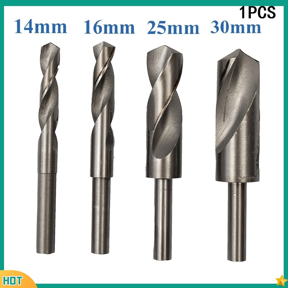 HSS Reduced Shank Drill Bit 14-32mm Diameter Round Shank High Speed Steel | Shopee Malaysia