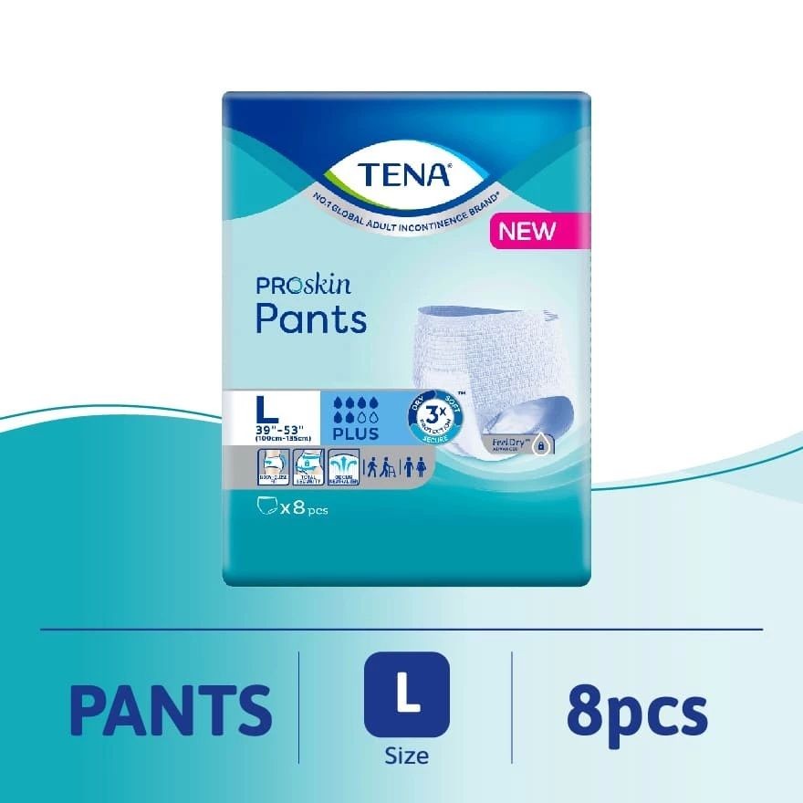 TENA PROskin Pants Plus Adult Diaper L 8S | Shopee Malaysia
