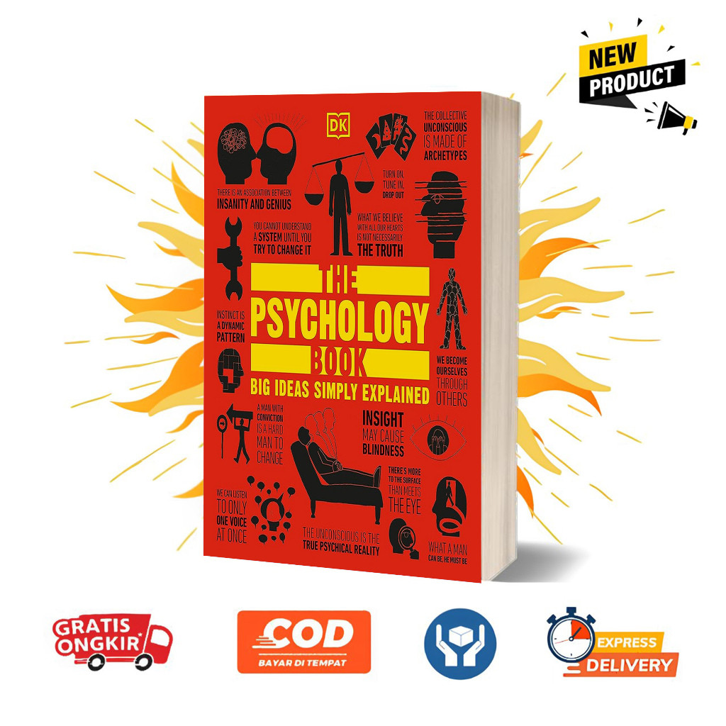 The Psychology Book: Big Ideas Simply Explained (DK Big Ideas) (English) | Shopee Malaysia