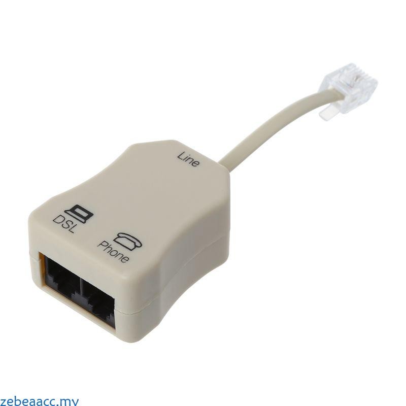 zebeaacc Original ADSL Splitter Broadband Telephone Filter Surge ...