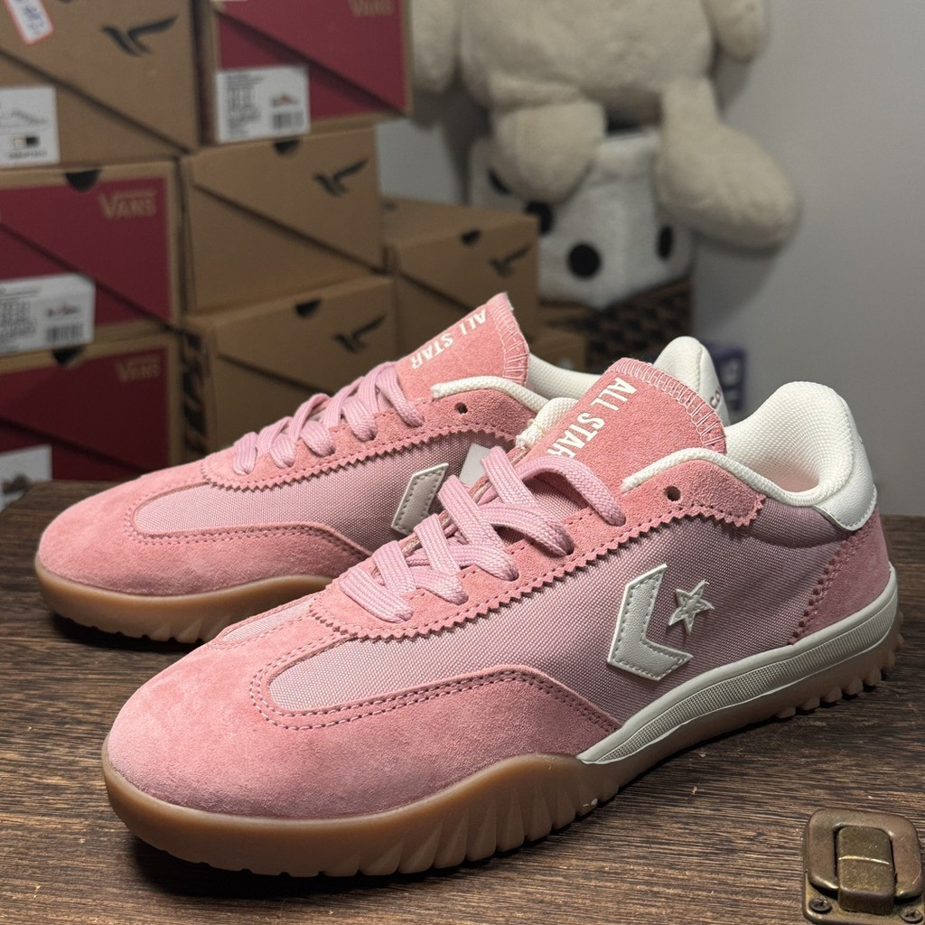 Converse Run Star Trainer Pink Low-Top Casual Sneakers | Shopee Malaysia