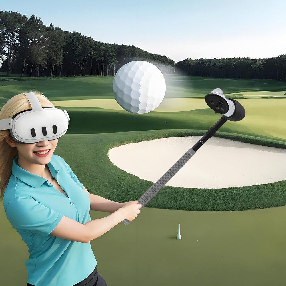 VR Golf Club VR Golf Handle Grip 80 Degree Keep Tracking Controller ...