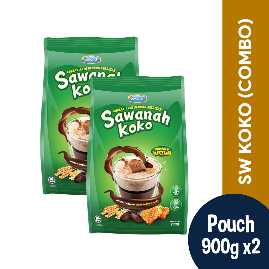 SAWANAH Koko Original Kombo 900g (2 pack) | Shopee Malaysia