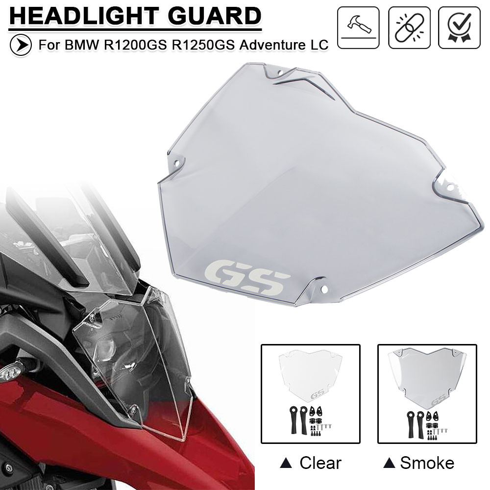 Headlight Guard Cover Motorcycle Head Light Lamp Protective Shield For ...