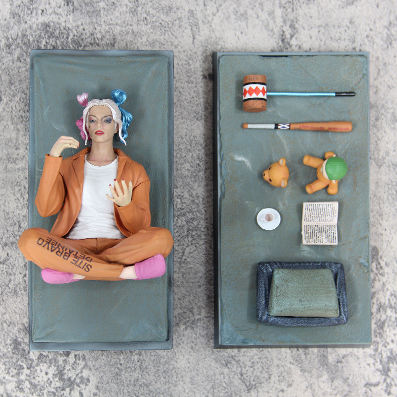 Suicide Squad DC Harley Quinn x Task Force Figure Sitting Pose Anime ...