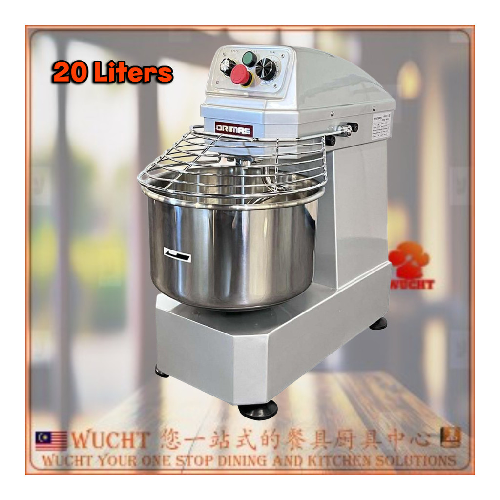 【WUCHT】ORIMAS Spiral Mixer HS20HT Baker Mixer 20Liters Orimas HS20HT 螺旋混合器 Pengadun Lingkaran ...