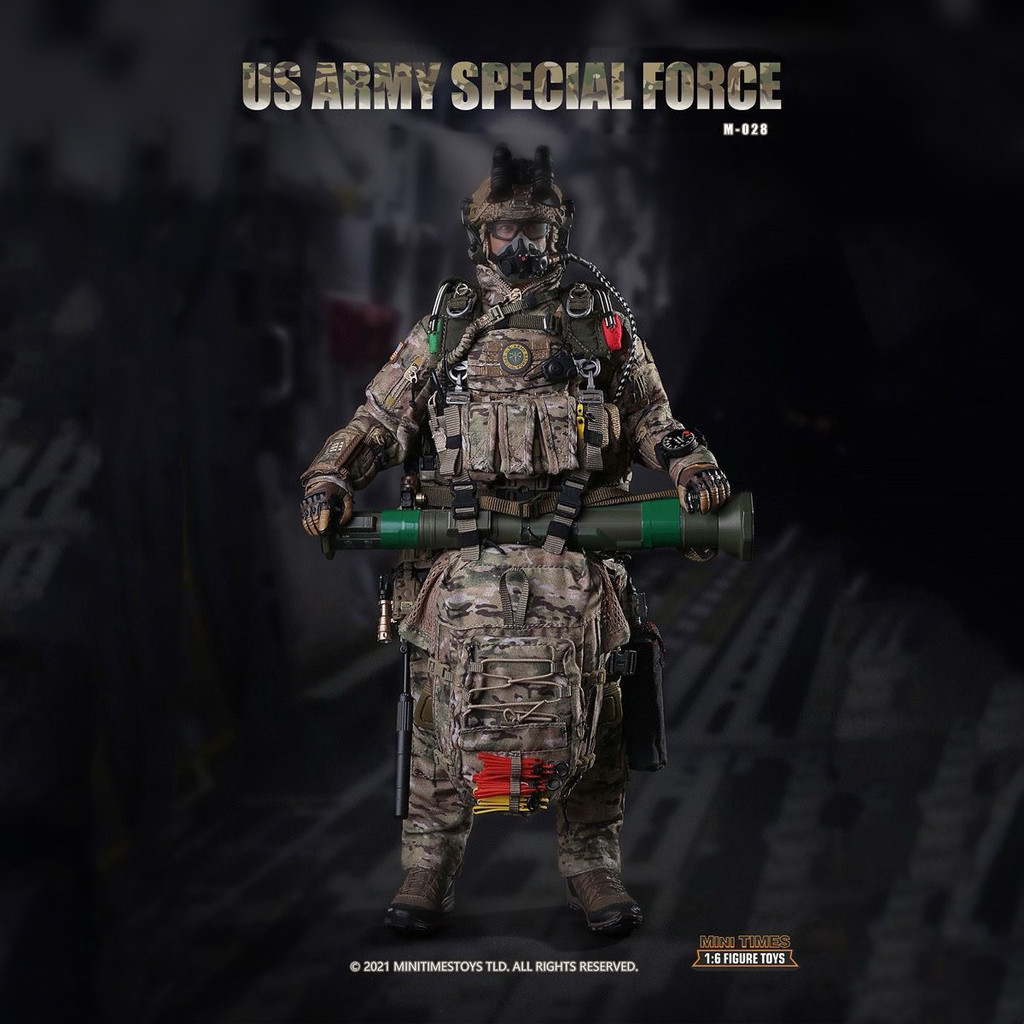 Minitimes1/6 US Army Special Forces Joint Movable Model Male Gift ...