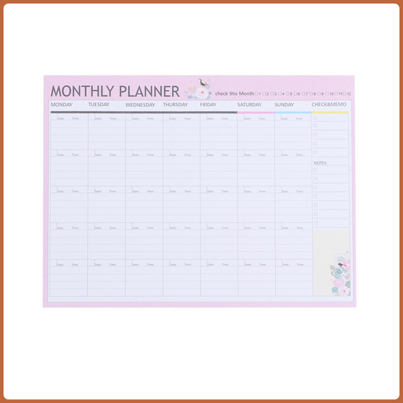 【Ready Stock】 Weekly to Do Planner Digital Calendar Schedule Book ...