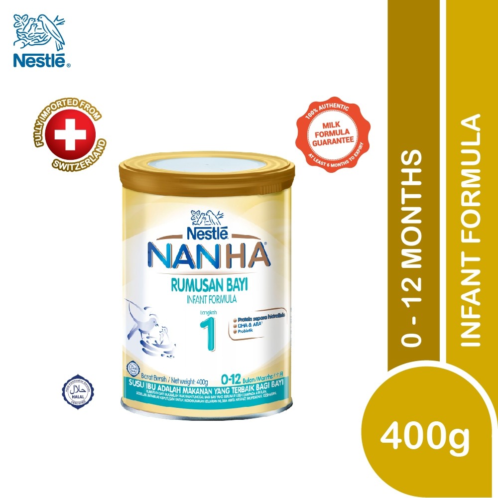 Nestle Nan HA Stage 1 Hypoallergenic (400g) | Shopee Malaysia