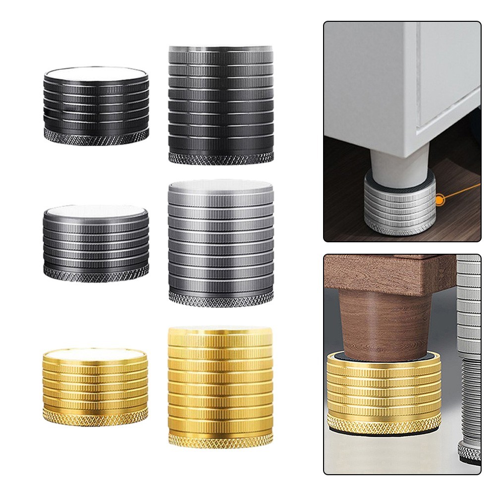 Multi Functional Bed and Cabinet Risers with Adjustable Base Height for ...