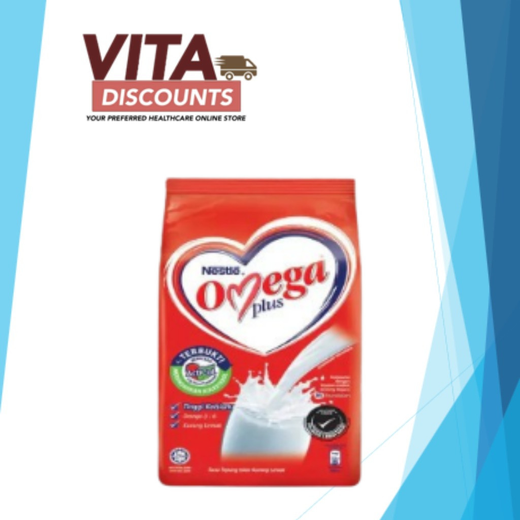 NESTLE OMEGA PLUS POWDER 600G | Shopee Malaysia