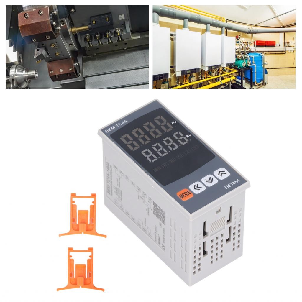 Treee BERM LED Digital Display Smart Thermostat PID Temperature Controller 100‑240VAC | Shopee ...