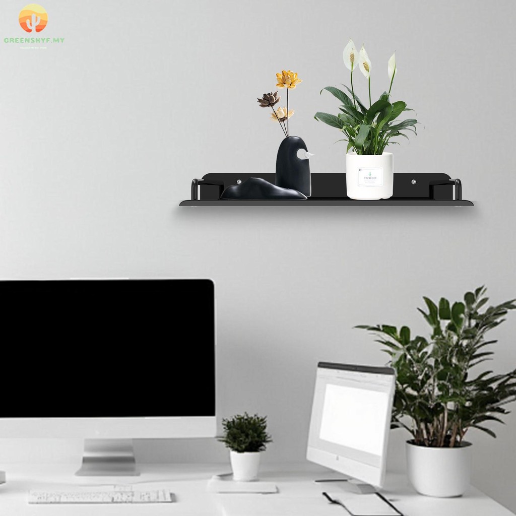 Projector Shelf Aluminum Metal Floating Shelf for Projector Wall Mount ...