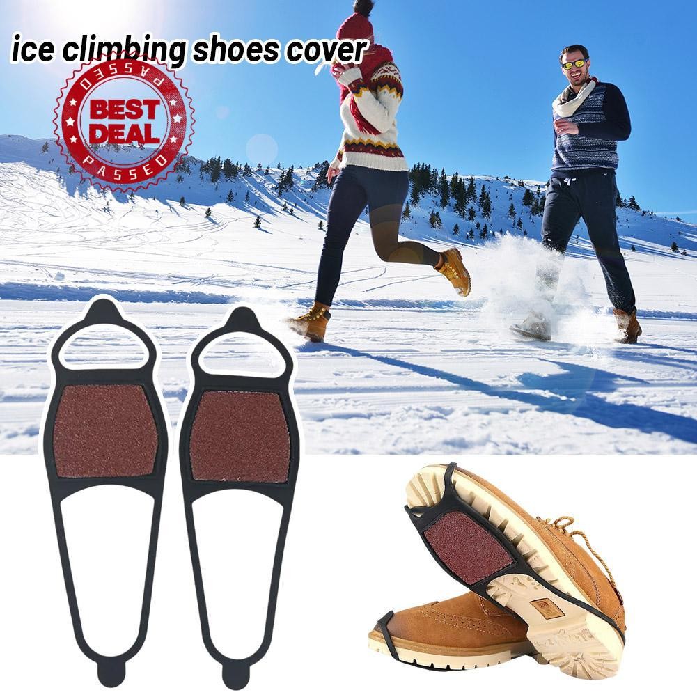 Ice Snow Grips Winter Ice Grippers Snow Traction Slip Shoe Cleats Boot ...