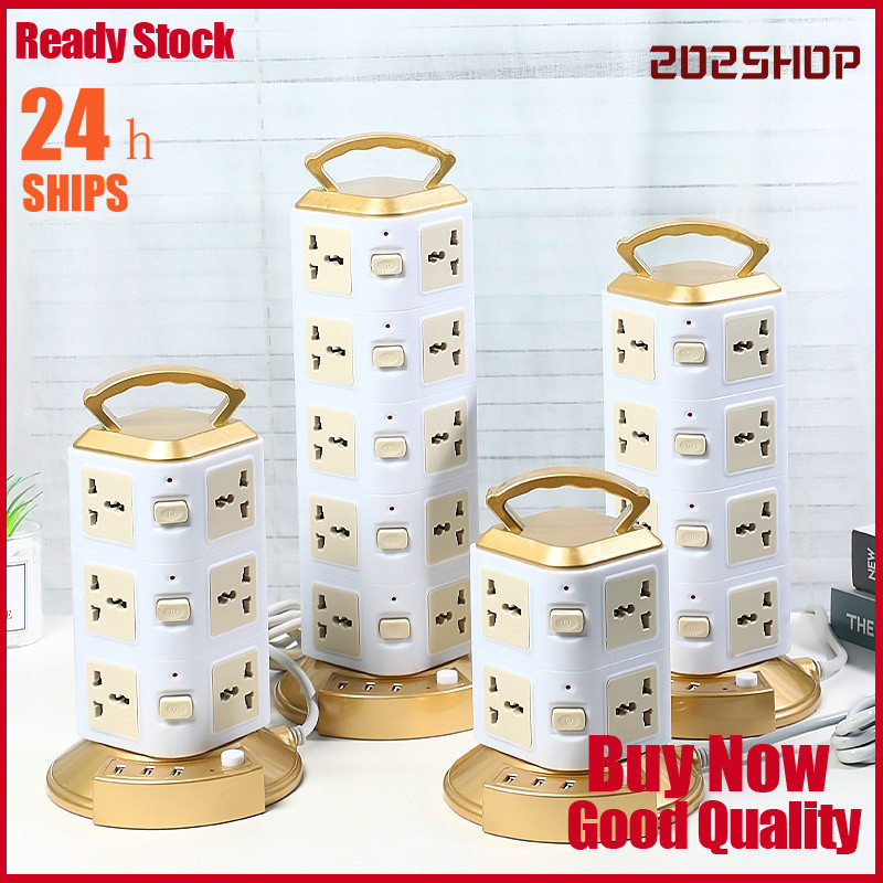 Vertical socket 2/3/5 UK standard Layer Multi Universal Socket Portable ...