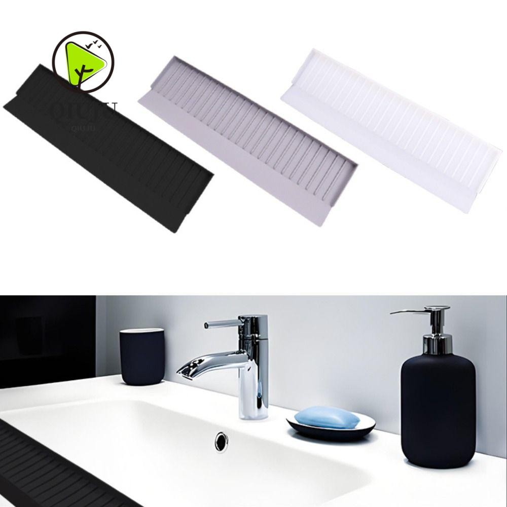 QIUJUU Sink Splash Guards, Can Be Cropped Upgrade Sink Edge Protector ...
