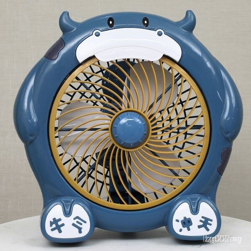 my Cartoon Desktop Bass Small Mini Fan Large Wind Household Cute ...