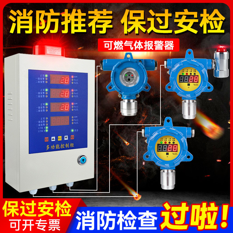 Penggera gas mudah terbakar industri dan komersial oksigen karbon ...