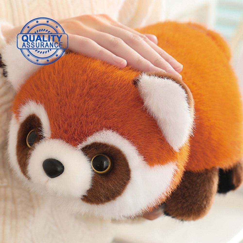 Panda Red Raccoon Plush Toy 2 In 1 Double Sided Soft Cute Plushie ...