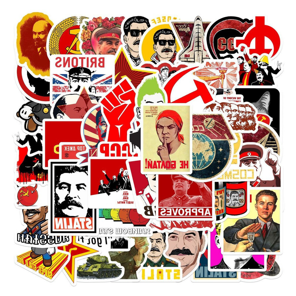 Russian Stickers (50 Different Stickers) | Shopee Malaysia