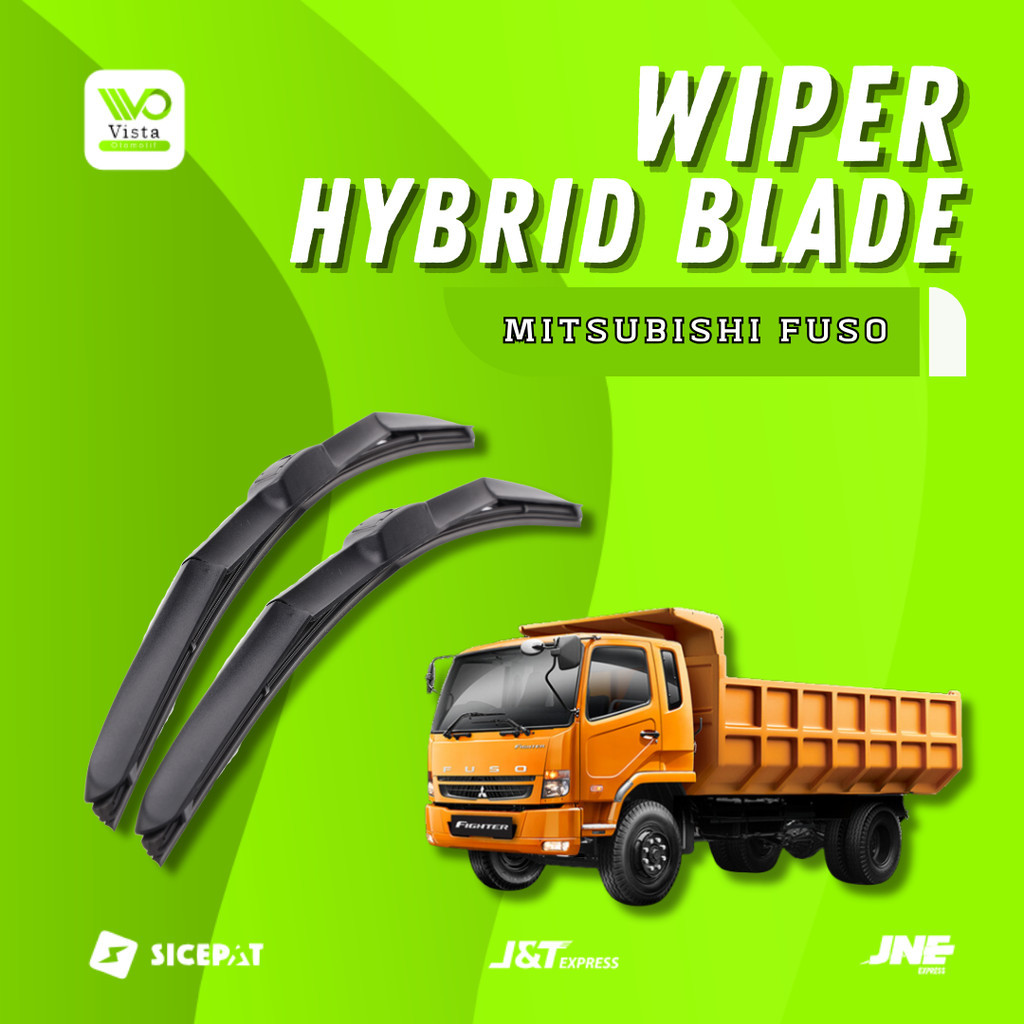 Mitsubishi Truck Fuso Hybrid Car Wipers, Left and Right Pair of Hybrid ...
