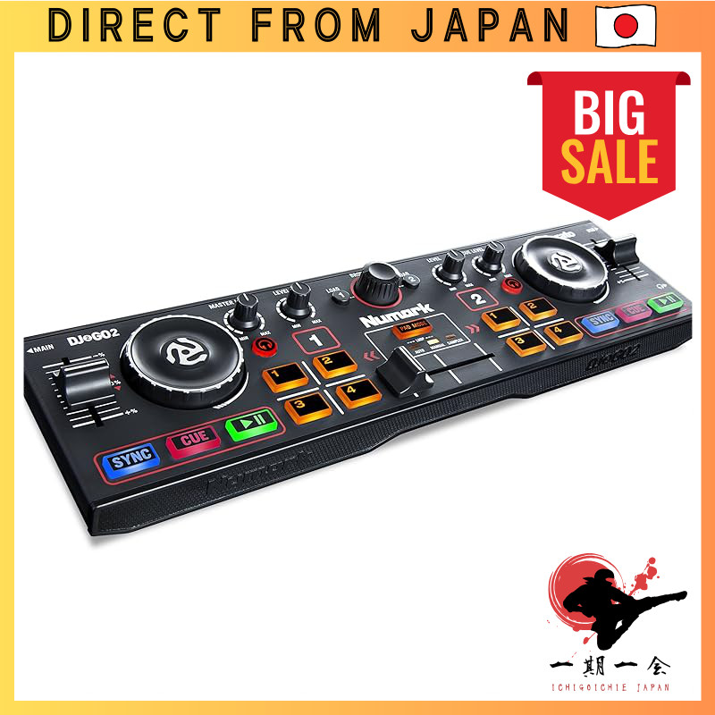 Numark Portable DJ Controller with Built-in Audio Interface and Serato ...