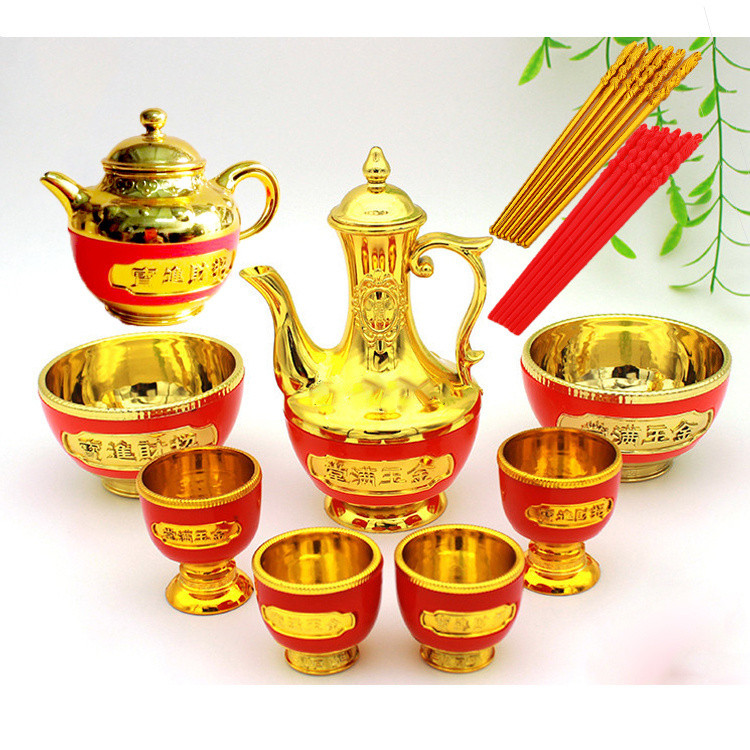 Worship God Worship Buddha Tea Cup Wine Cup Chopsticks Worship God Bowl ...