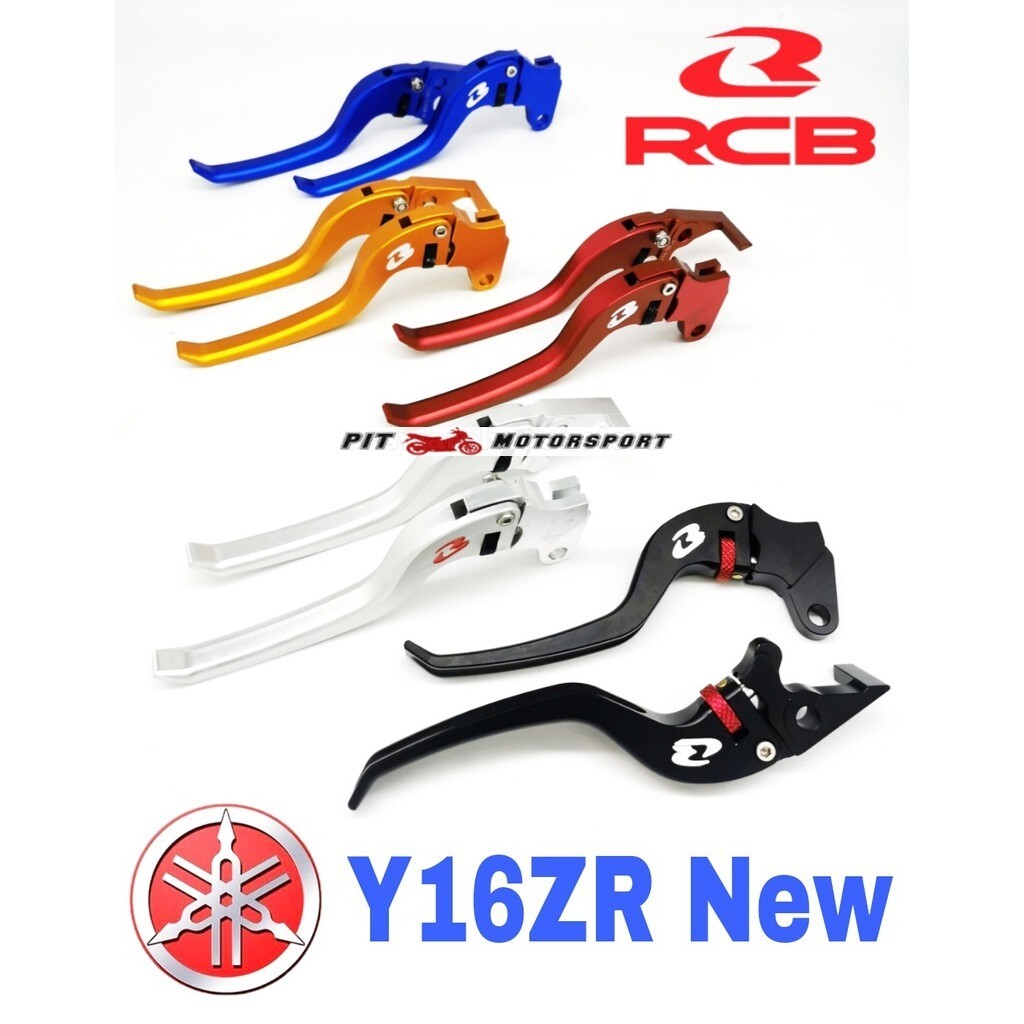 RCB Brake & Clutch Lever Set Yamaha Y16ZR Alloy Racing Boy Y16 Cover Exhaust Gold Blue Silver ...