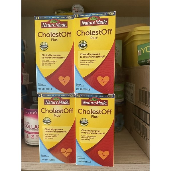 Cholest off from nature made to reduce cholesterol 100 tablets date ...