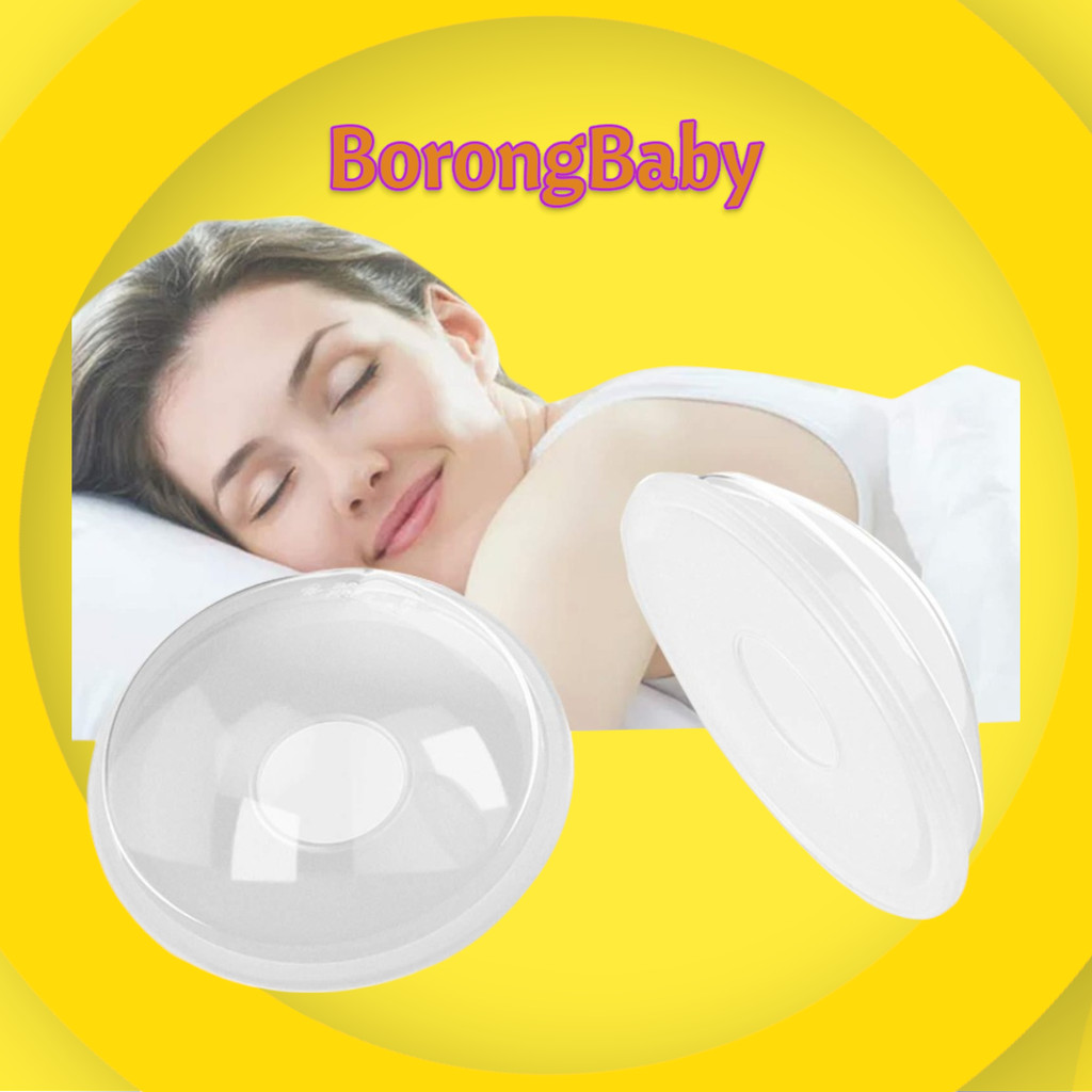Borongbabyy Breastfeeding Silicone Breast Milk Collector Shell/Silicone ...