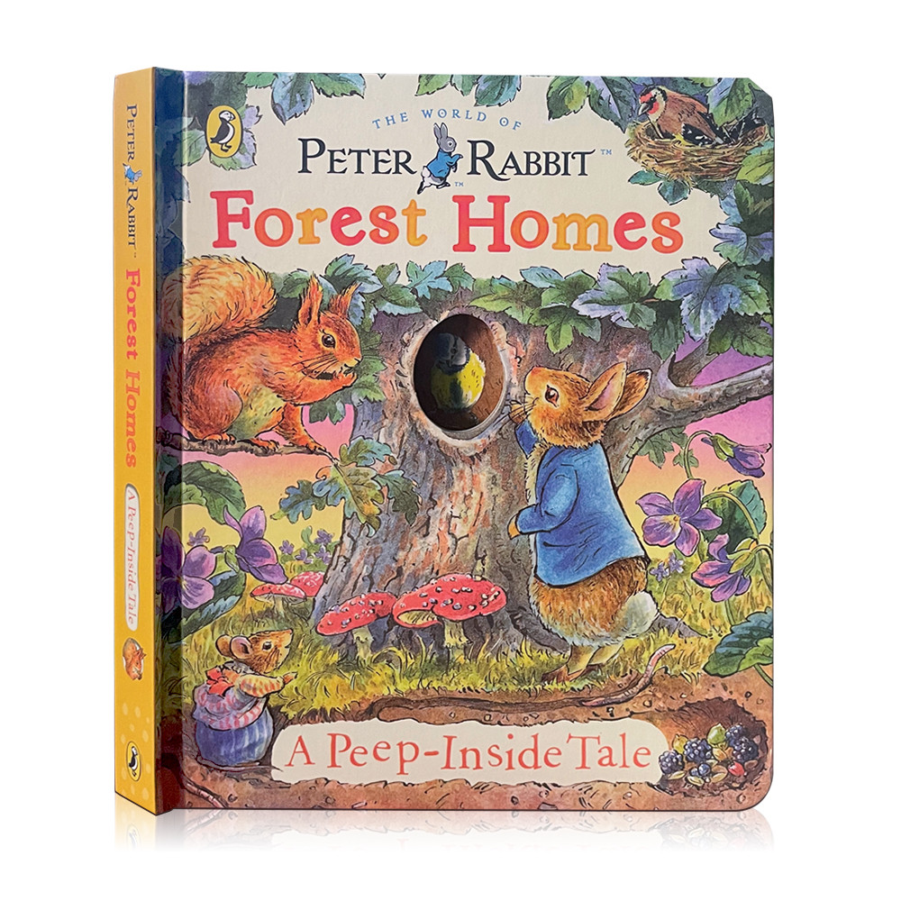 Peter Rabbit Forest Homes A Peep-Inside Tale Educational English ...