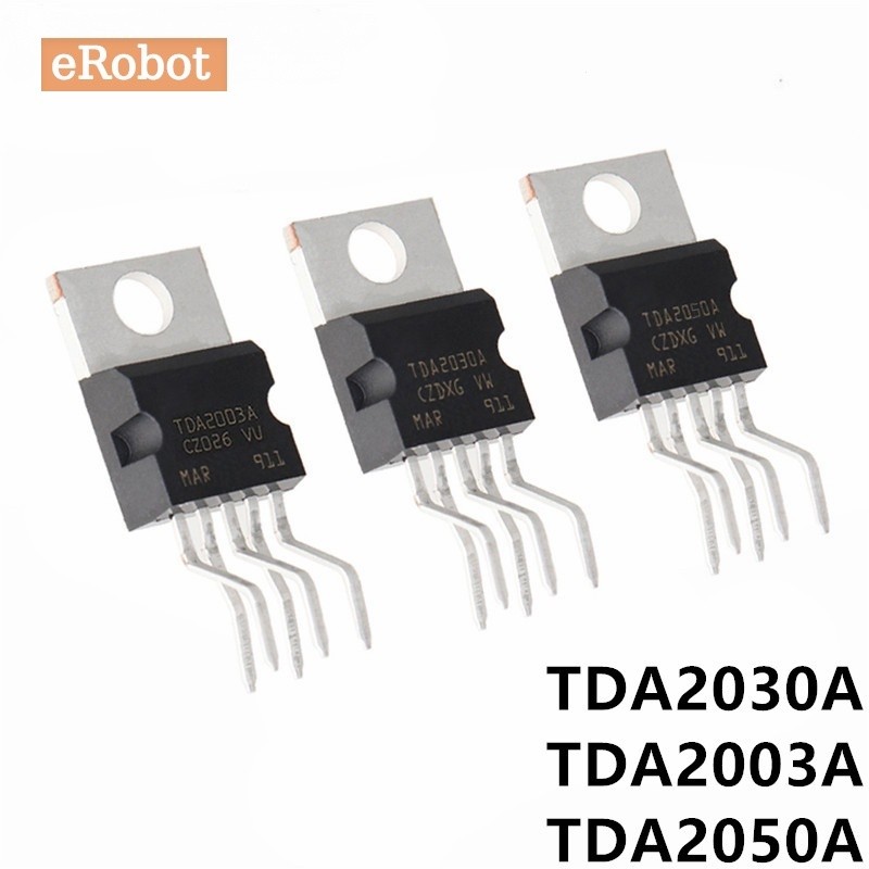 10Pcs Original ST TDA2030 TDA2003 TDA2050 TDA2030A TDA2003A TDA2030A TDA2050A Audio Amplifier ...