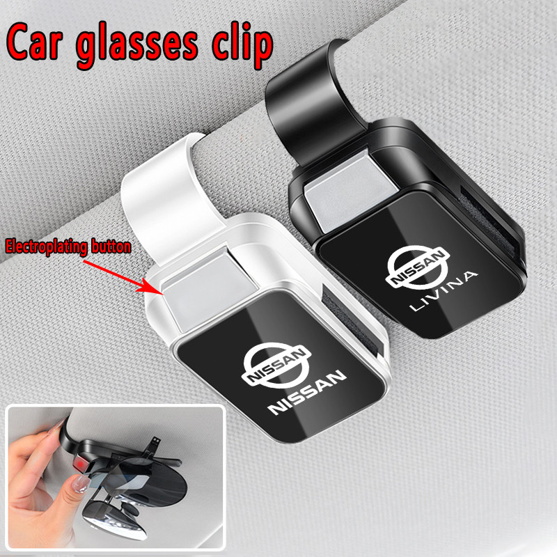 Nissan Car Sun Visor Mount Glasses Clip Car Sunglasses Holder ...
