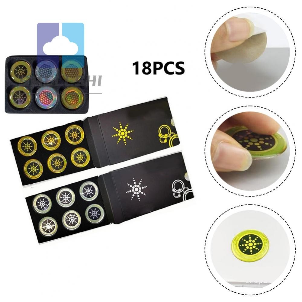 【SEMLL】Mobile Device Radiation Blocker Stickers 18 Pieces of Effective ...