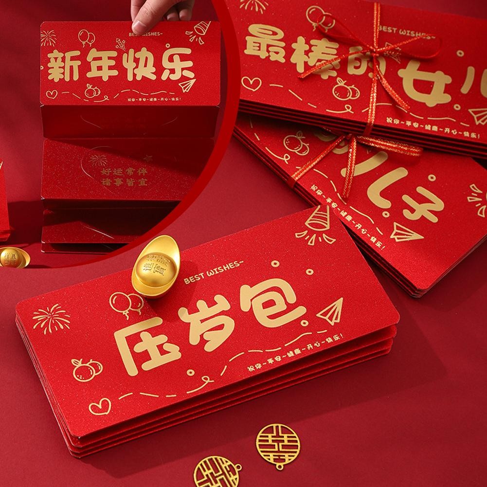 Creative Folding Red Envelopes For The Year Of The Snake In 2025 ...