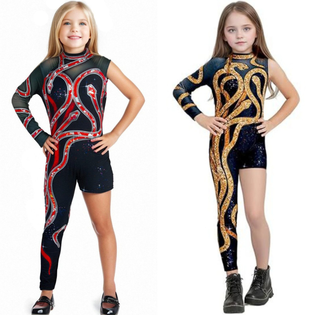 Children Girl Taylor Swift Shiny Costume Kids Singer Concert Tights ...