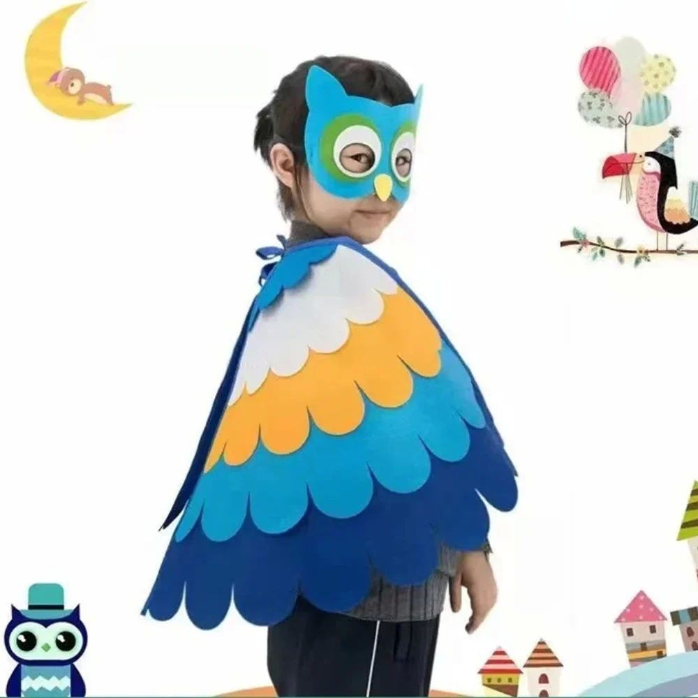 Children's Cosplay Halloween Owl Peacock Cosplay Costumes Animal Bird ...