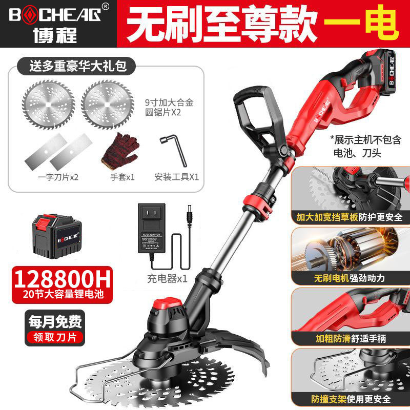 German Expo Electric Lawn Mower Lithium Battery Lawn Mower Brushless ...