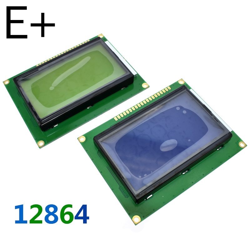 12864 128x64 Dots Graphic Blue Color Backlight LCD Display Module for ...
