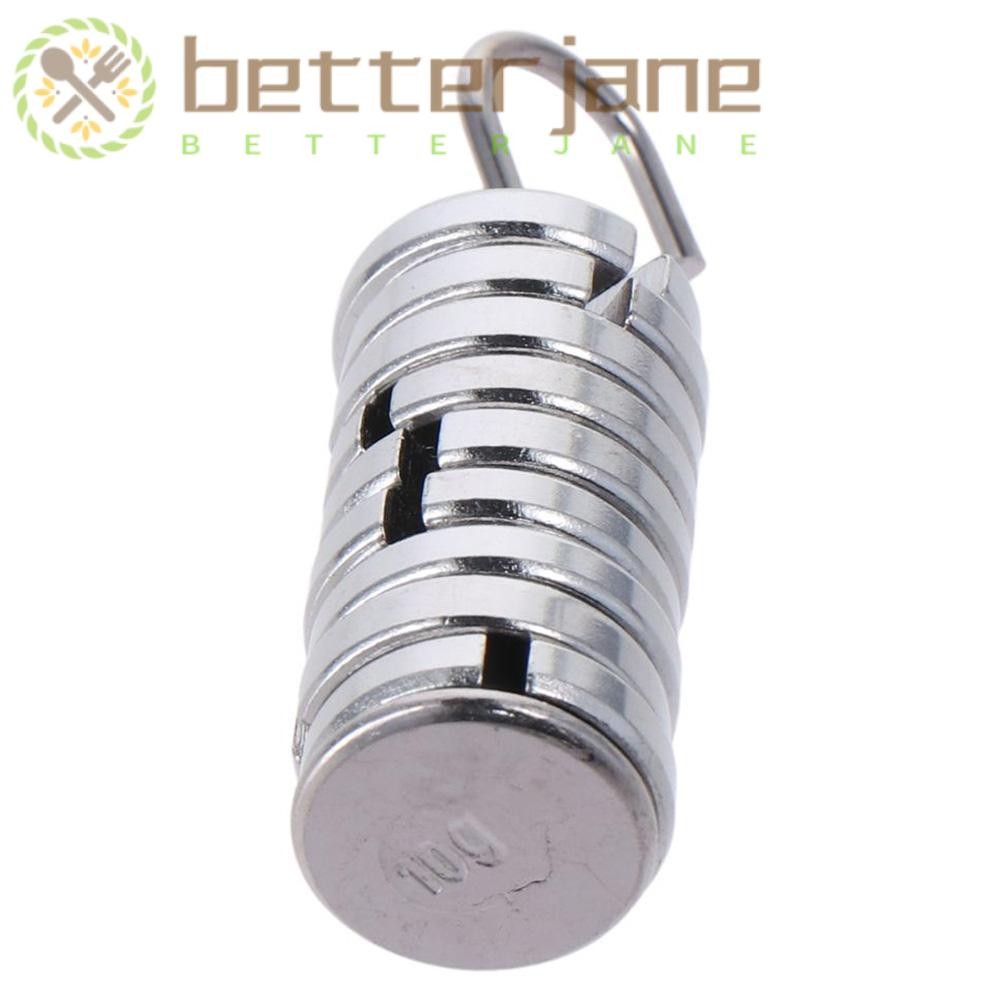 BETTER-JANE Lab Slotted Mass Set, 10g Each Total 100g Metal Slotted ...
