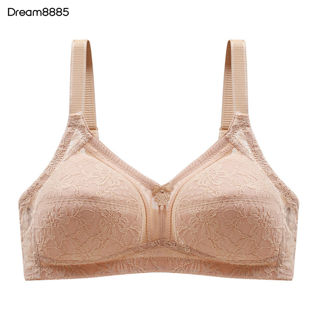 Lady Daily Bra Full-cup Bra Comfortable Lace Push-up Bra for All-day ...