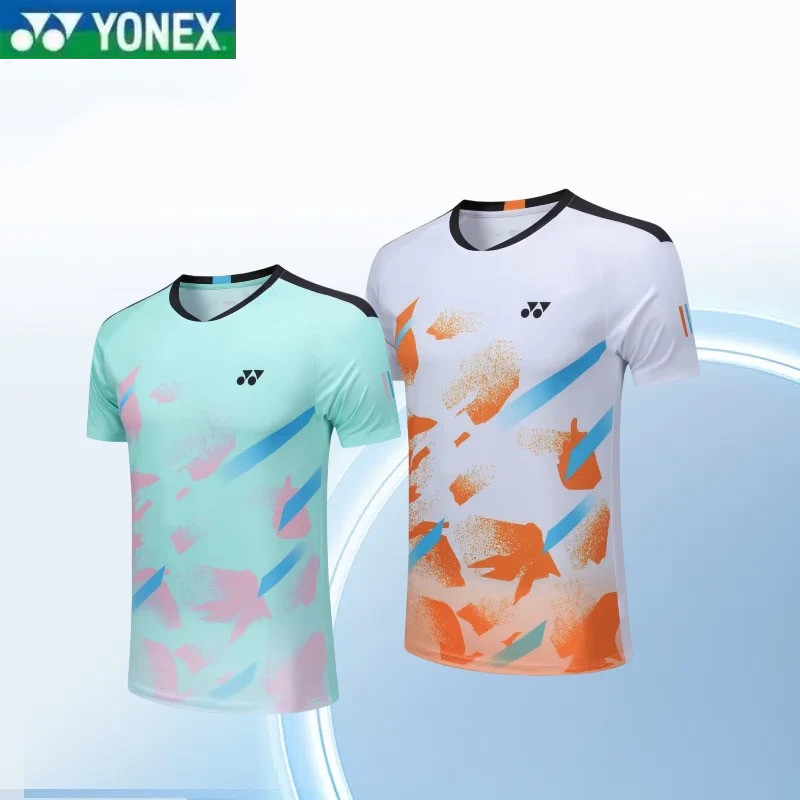 YONEX trendy brand new badminton shirt for men and women, couple outfit ...
