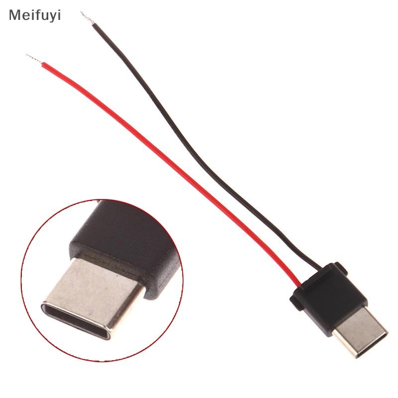 [Meifuyi] USB Type-C Waterproof Connector Welding Wire Female Socket ...